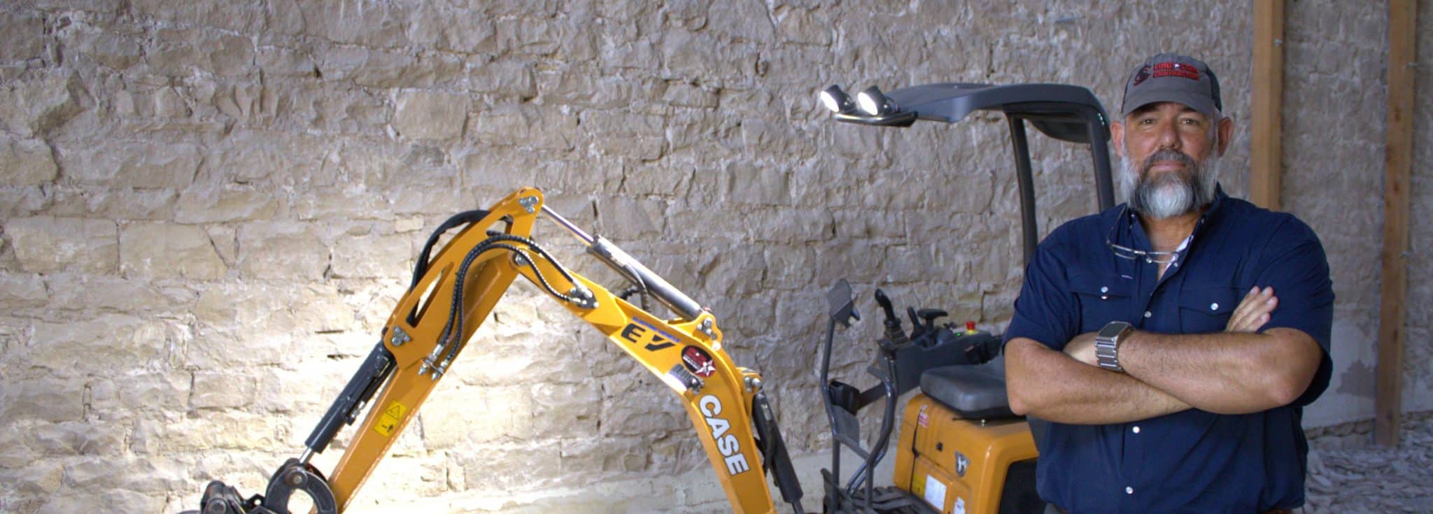 CASE Electric Mini Excavator for Indoor Jobsites | ASCO